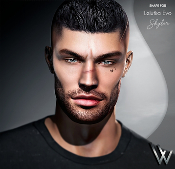 Second Life Marketplace - Awaken - Veron Shape For LeLUTKA Skyler Head